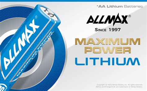Allmax Aa Maximum Power Lithium Batteries 48 Count