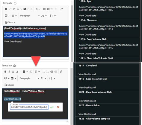 Dashboards That Pop Url Parameters Esri Community