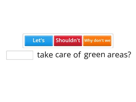 Lets Complete Drag The Correct Word Completa La Oración