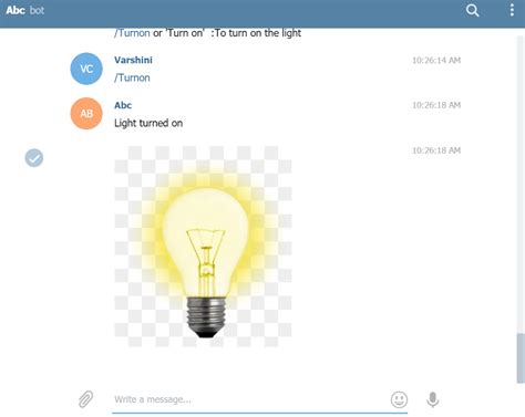 Controlling Light From Telegram Bot By Niharika Sindhu Medium