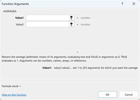 Averagea Excel Function Syntax Examples How To Use