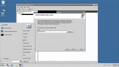 windows deployment services step 1 adding the role configuring the