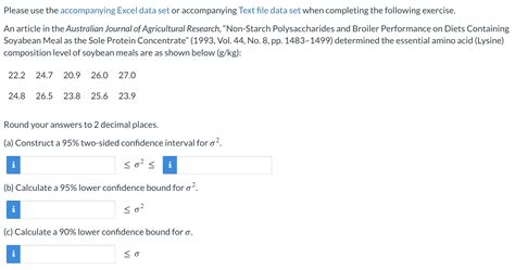 Solved Please Use The Accompanying Excel Data Set Or Chegg