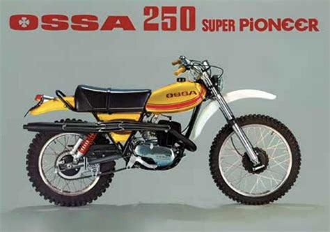 Ossa 250 Super Pioneer Loff Road Secondo Gli Spagnoli Insella