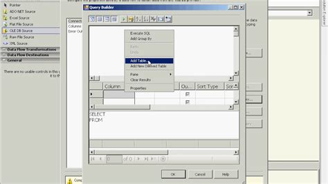 Msbi Ssis Easy Data Flow Task Part 64 Youtube