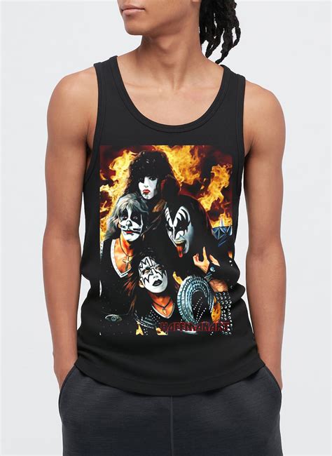 Kiss Band Tank Top Swag Shirts