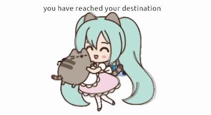 Miku Hatsune Chibi Cat