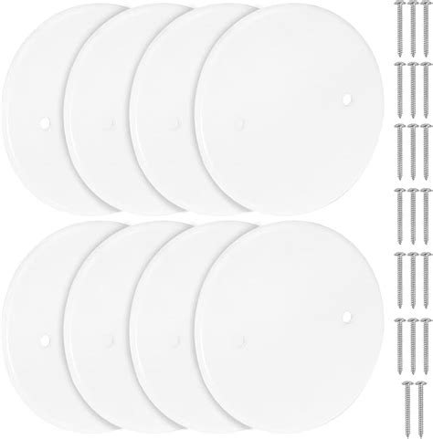 Wxj13 8 Pcs Ceiling Blank Up Cover Round Ceiling Cover Plate Plate