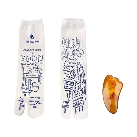 Momihoom Reflexology Socks With Tools Acupressure Socks With Trigger