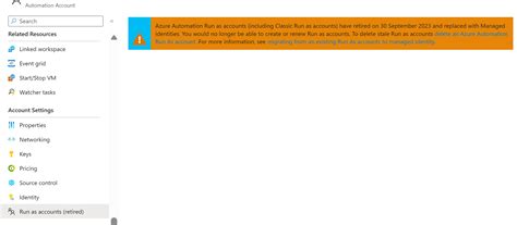 Runbook Not Working In Account Automation Microsoft Qanda