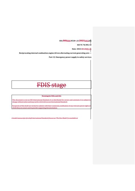 ISO Reciprocating Internal Combustion Engine Driven Alternating Current Generating Sets
