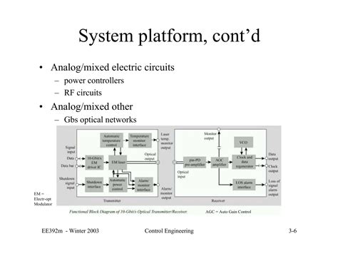 Lecture 3 Model Based Control Engineering Ppt