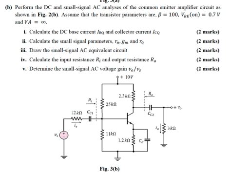 Solved Hello I Dont Know How To Solve This Bjt Question B Perform The Course Hero