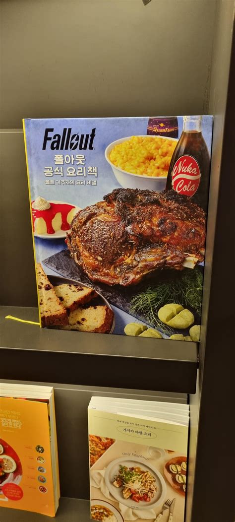 I Found A Fallout Themed Cookbook At A Train Stop In South Korea R