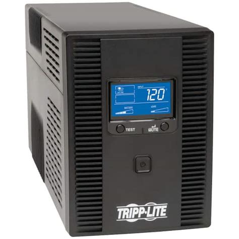 Tripp Lite Smartpro 10 Outlet Lcd Tower Line Interactive 1 500va Ups With Lcd Display And Usb