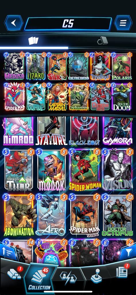 Any Recommendations On My C5 Deck Cl At 4 429 And Stuck In The 70s R Marvelsnapdecks