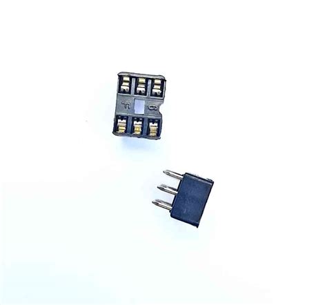 6 Pin IC Base Socket
