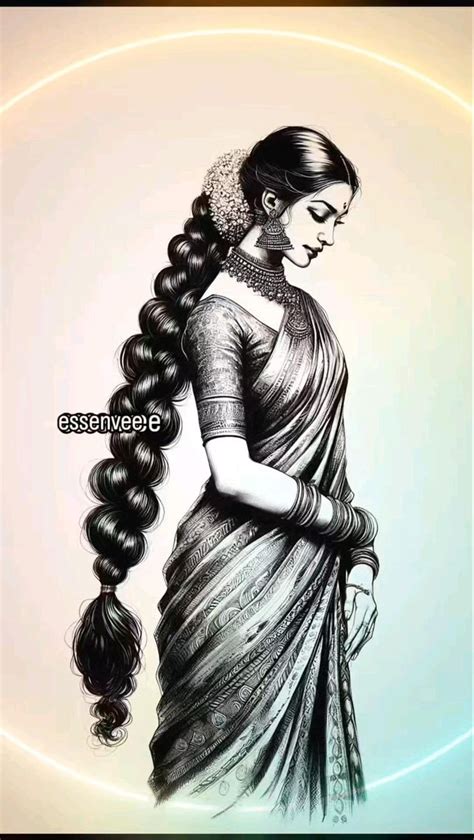 Indian Traditional Rapunzel In 2025 Long Hair Styles Long Black Hair