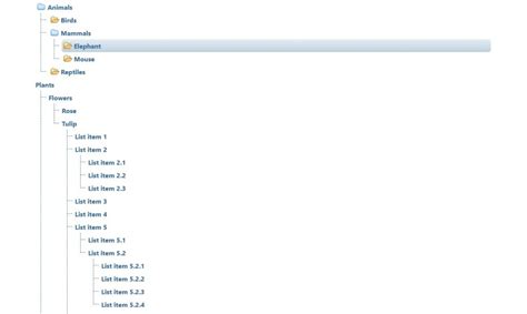 JavaScript TreeView Design Examples OnAirCode