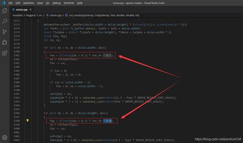 Cv — 双线性插值算法，python实现，opencv（resize）源码分析opencv Bilinear Resize Csdn博客