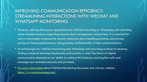 Ppt Improving Communication Efficiency Streamlining Interactions With Wechat And Whatsapp