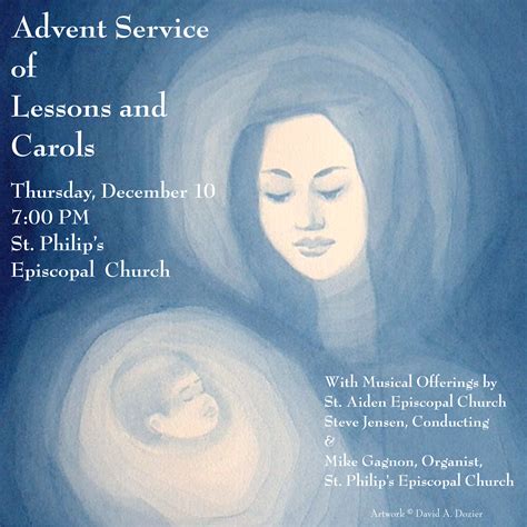 Advent Lessons And Carols St Philips Church