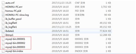 Windows下开启和使用mysql的binlog X