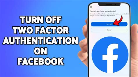 How To Turn Off Two Factor Authentication On Facebook 2023 Disable 2
