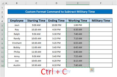 How To Convert Military Time In Excel Colon Entering Each