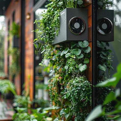 Premium Photo An Iot Enabled Smart Garden System Automating Watering And Plant Care