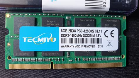 8gb Pc3 12800u Ddr3 1600 Mhz Cl11 Laptop Ram Memory In Ashton Under Lyne Manchester Gumtree