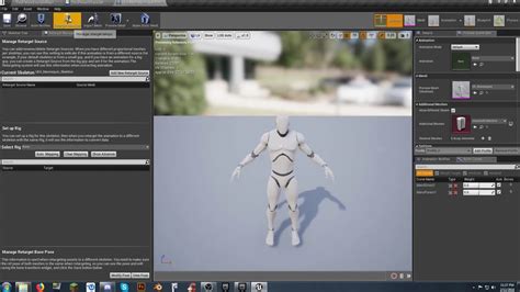 Retarget Ue4 Mannequin To Animation Starter Pack Youtube