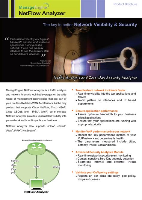Netflow Analyzer Datasheet PDF Computer Networking Computing