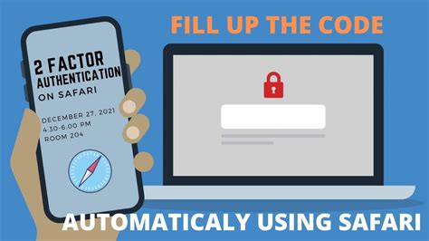 make two factor authentication code filled up automatically with safari web browser youtube