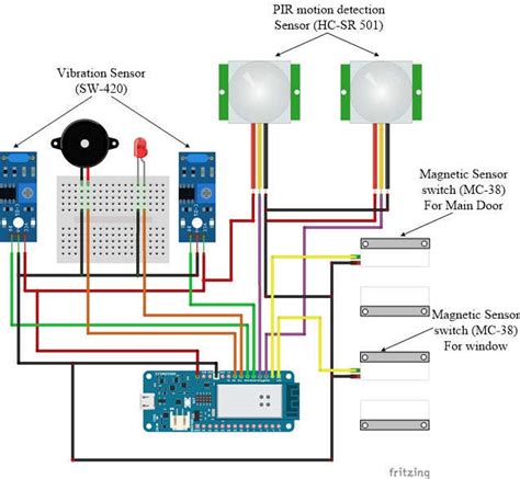 Circuit Diagram Of Security System Circuit Diagram
