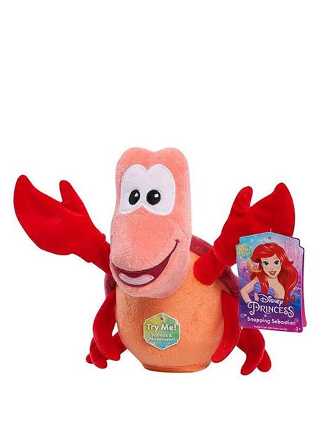 Disney Princess Snapping Sebastian Plush Lordcollectables