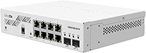 Mikrotik CSS610-8G-2S+IN Switch, Eight 1G Ethernet ports with two 2 SFP+ Ports - Walmart.com