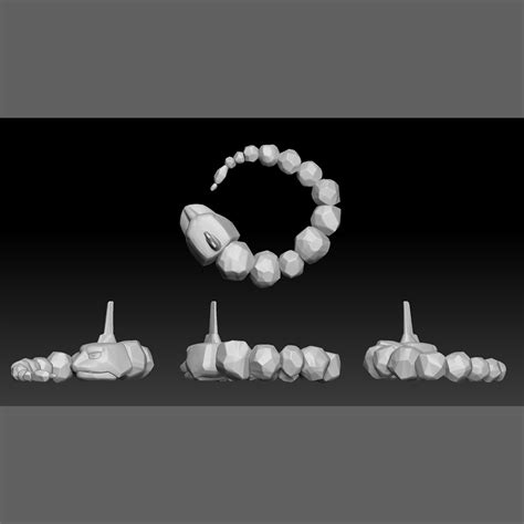 Stl File Pokemon Onix 🐉 ・model To Download And 3d Print・cults