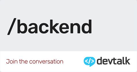 Trending In Backendlearning Resources Devtalk