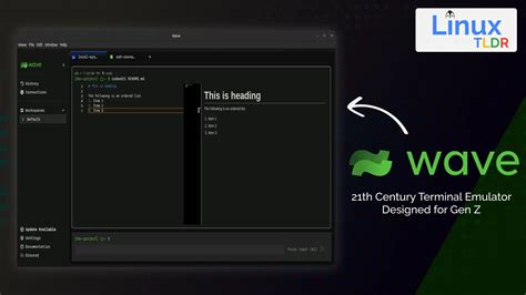 Wave Th Century Terminal Emulator Designed For Gen Z