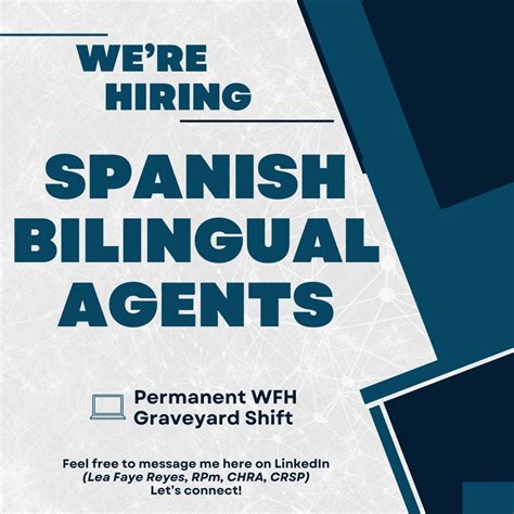 lea faye reyes rpm chra crsp l i o n on linkedin hiring spanish
