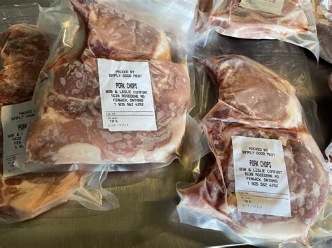 Comfort Farms Heritage Pork Chops Small Scale Farms