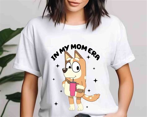 블루이 패밀리 티셔츠 블루이 만화 티셔츠 블루이 티셔츠 판매 중 Miguel Membreño Sku 41536 Printerval