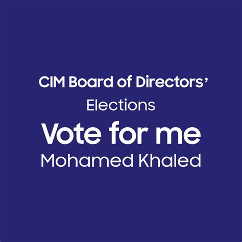 🚀🌟 A Transformative Vision For Cim Your Vote Can Make It Happen 🌟🚀 Dear Cim Members And