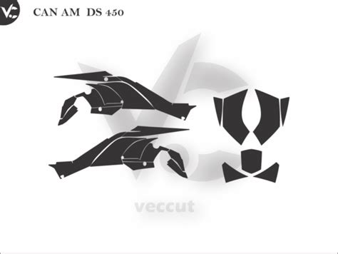 Can Am Ds 450 Ppf Template Vectorgi Digital Market