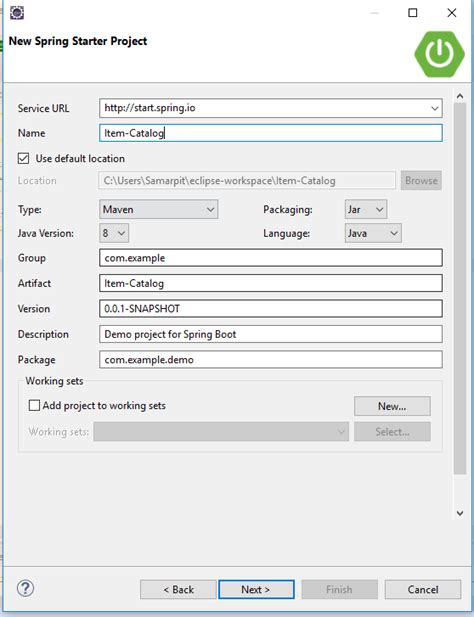 building microservices application in spring boot