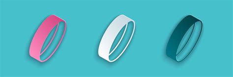 종이 컷 금색 반지 아이콘은 파란색 배경에 분리되어 있습니다 종이 아트 스타일 벡터 3차원 형태에 대한 스톡 벡터 아트 및 기타 이미지 3차원 형태 반지 수평 구성