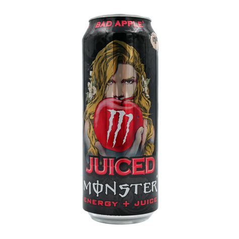 Monster Energy Bad Apple Bevanda Energetica Alla Mela 500ml American