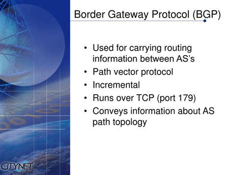 ppt border gateway protocol bgp powerpoint presentation free