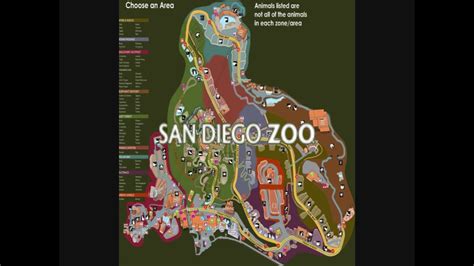 Interactive San Diego Zoo Map Youtube